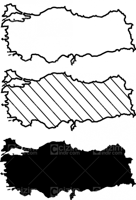 Türkiye Haritası Vektörel Çizim Dxf Ai ve Pdf Çizimindir ve indir Türkiye Haritası Vektörel Çizim Dxf Ai ve Pdf Çizimindir ve indir